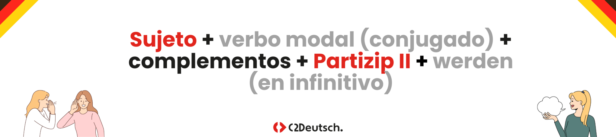 La pasiva en alemán: el presente (Passiv Präsens) - C2 Deutsch